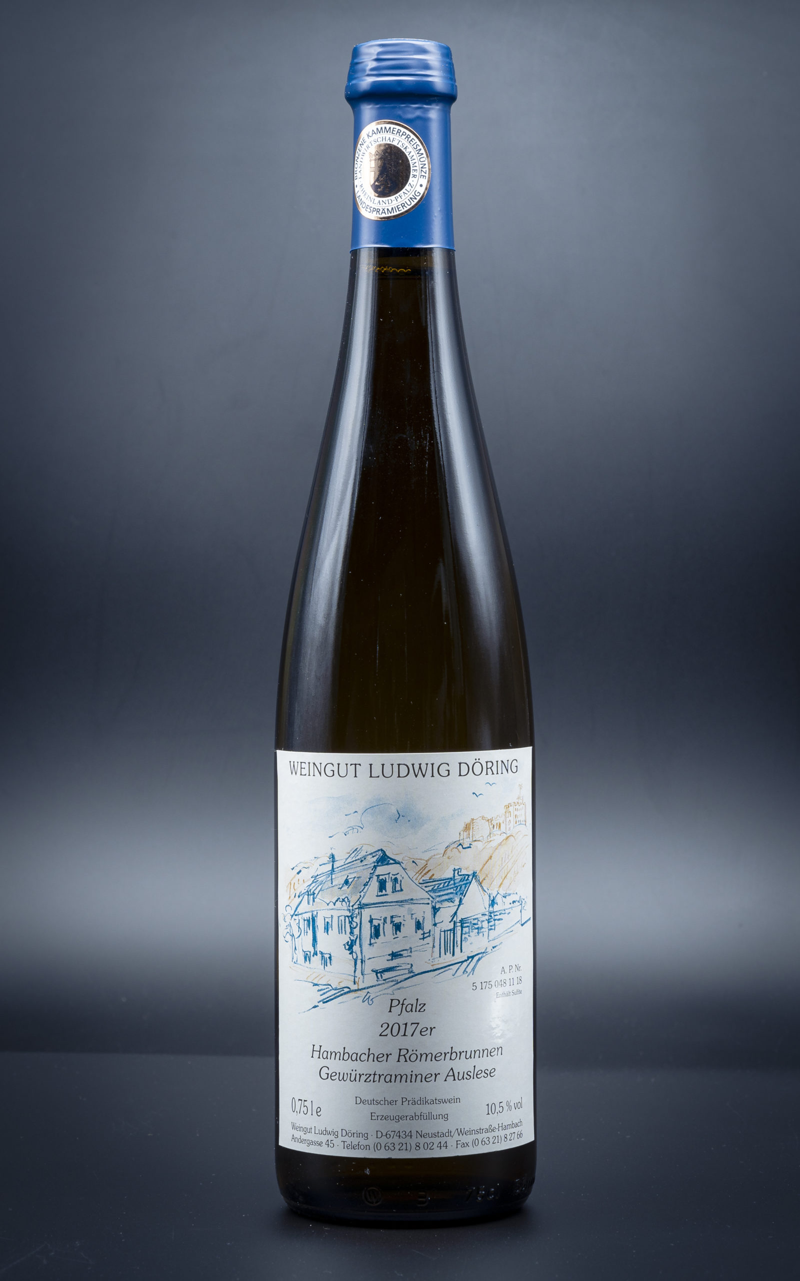 Hambacher Römerbrunnen Gewürztraminer Auslese 2023 - Shop | Weingut ...