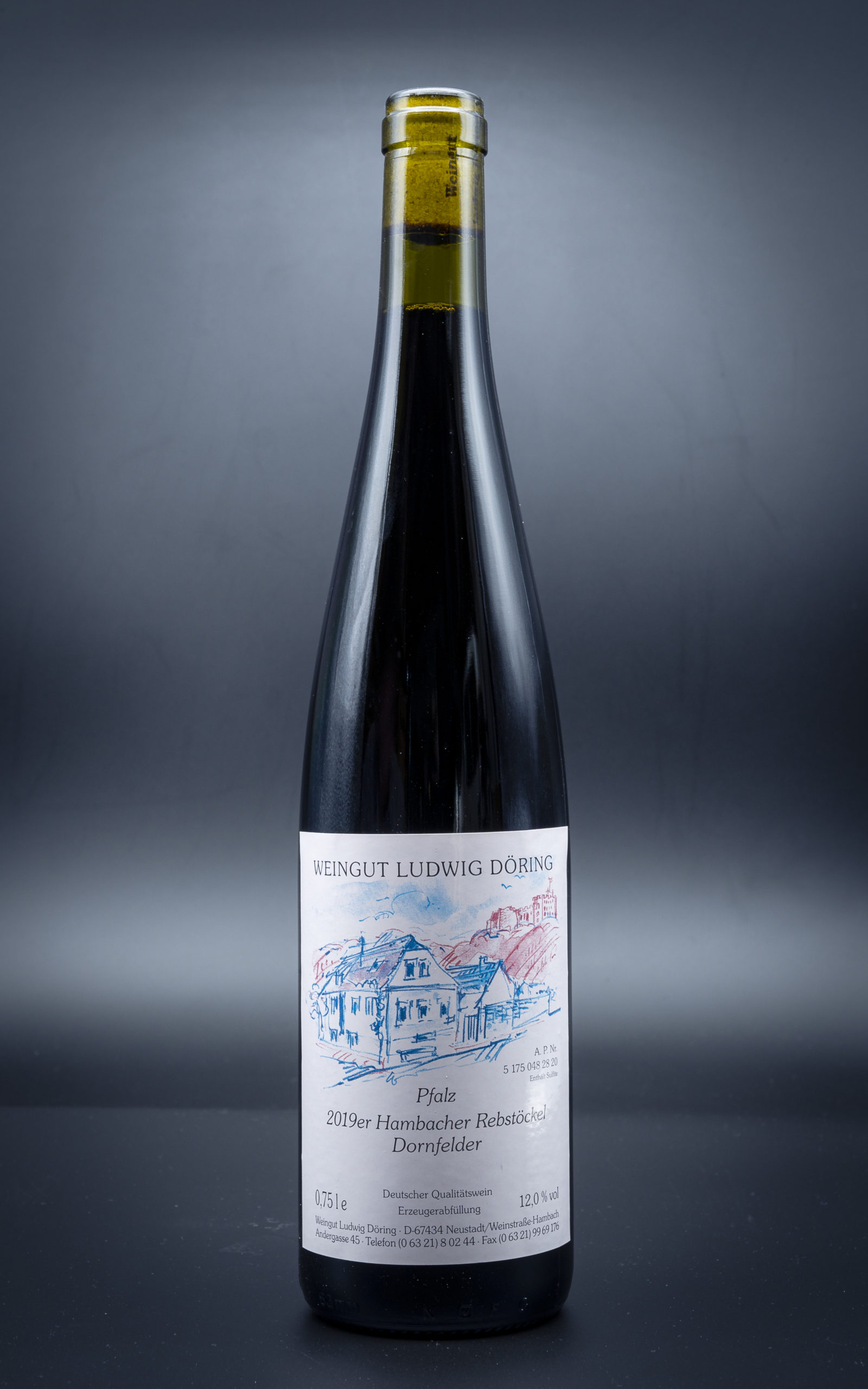 Hambacher Rebstöckel Dornfelder 2023 - Shop | Weingut Ludwig Döring